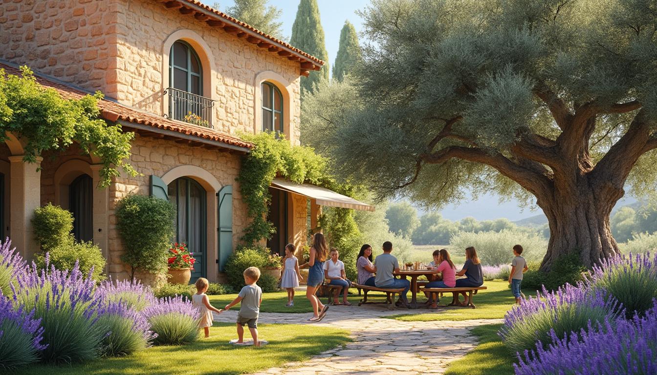 Bastide provençale : entre sérénité monacale et chaleur familiale